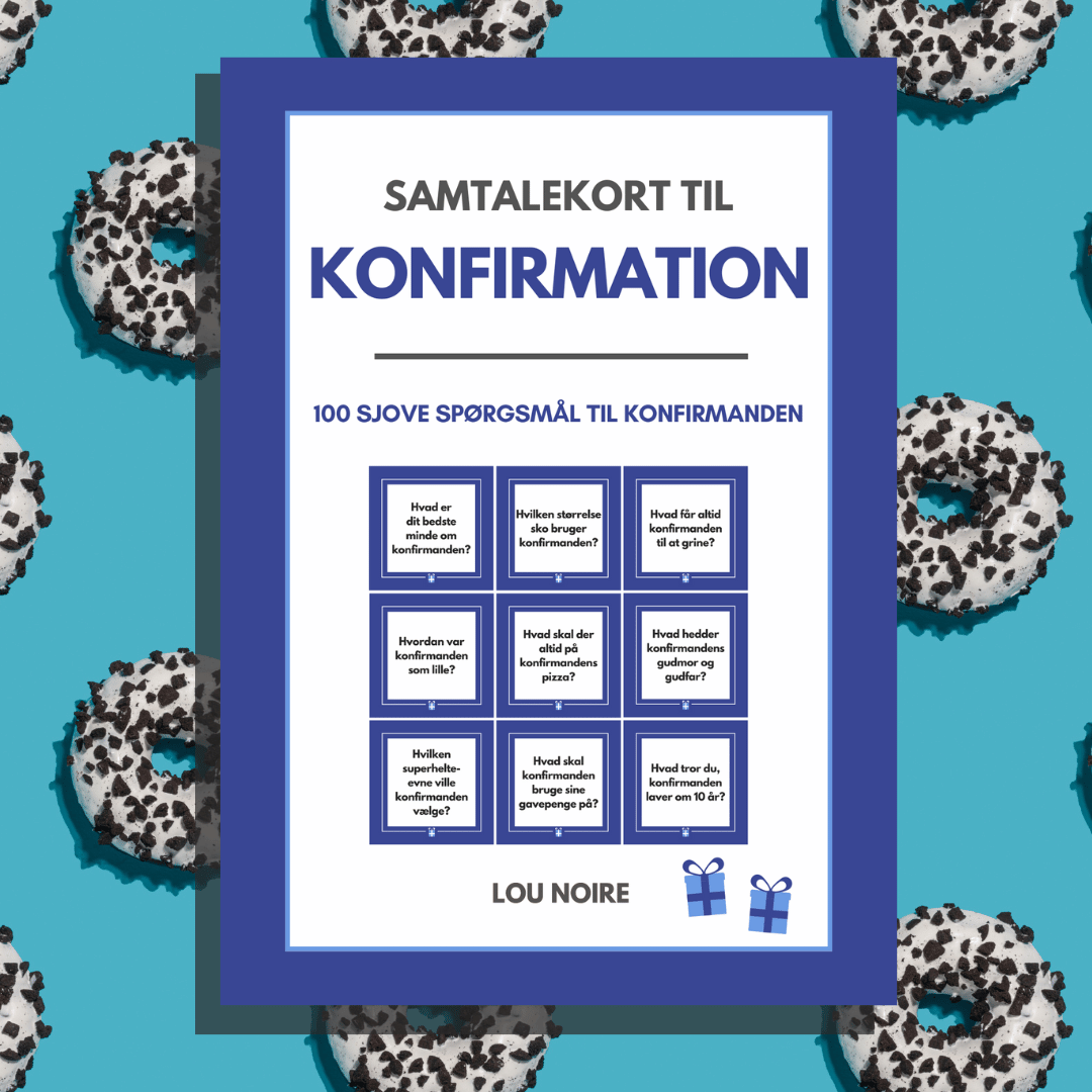 Tale til konfirmation fra bedsteforældre - Lou Noire