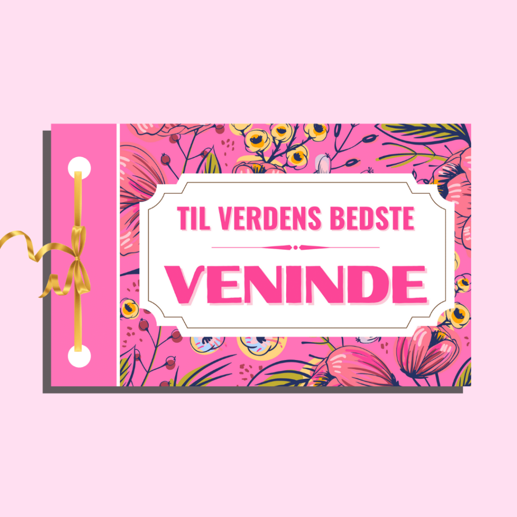 Til verdens bedste VENINDE - Lou Noire