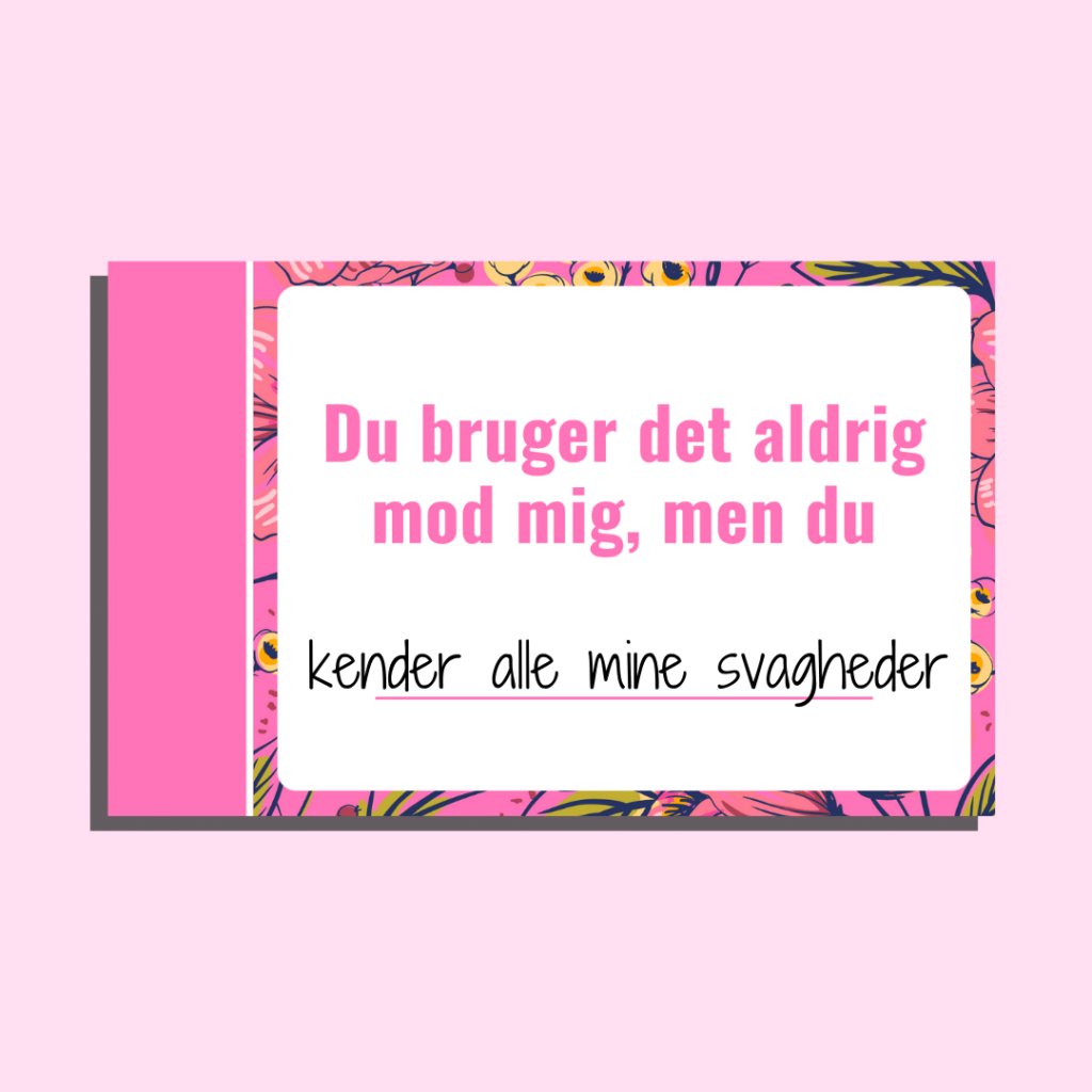 Til verdens bedste VENINDE – Lou Noire