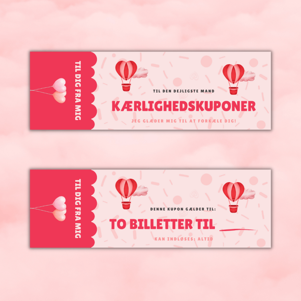 24 romantiske kærligheds-kuponer - Lou Noire