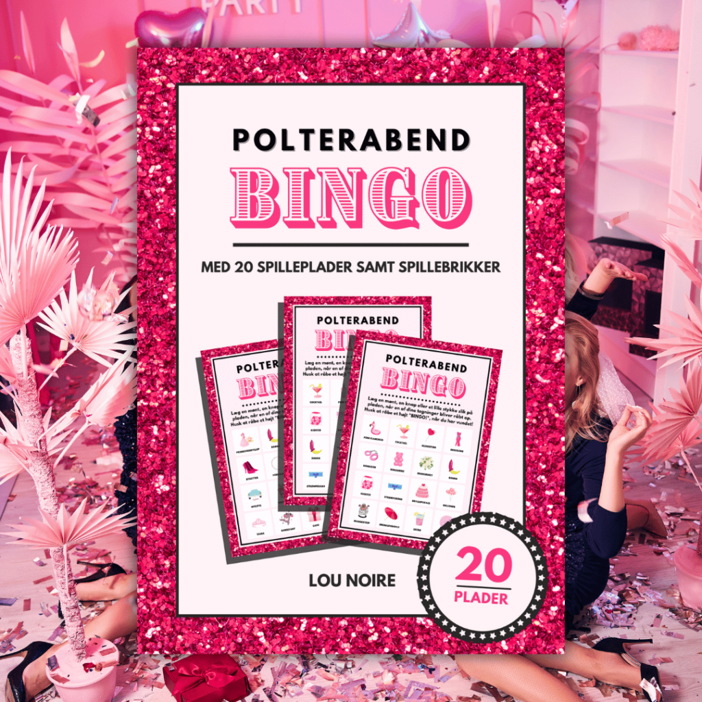 Polterabend-bingo - 20 plader - Lou Noire
