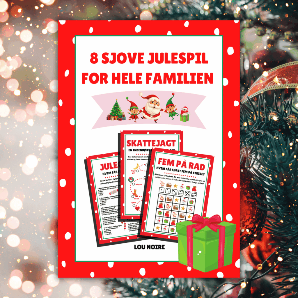 En sjov julequiz for børn og voksne - Lou Noire
