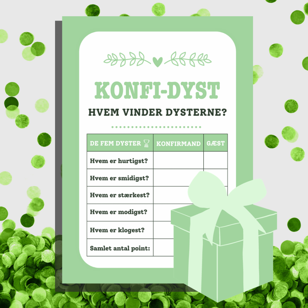 Sjove indslag til konfirmation - masser af gode ideer! - Lou Noire