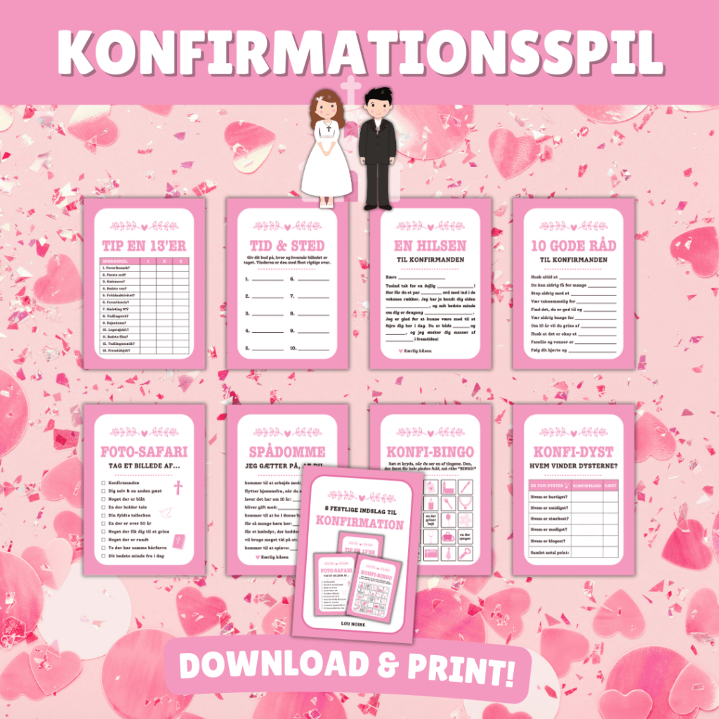 Hvad siger man i en tale til konfirmation? - Lou Noire