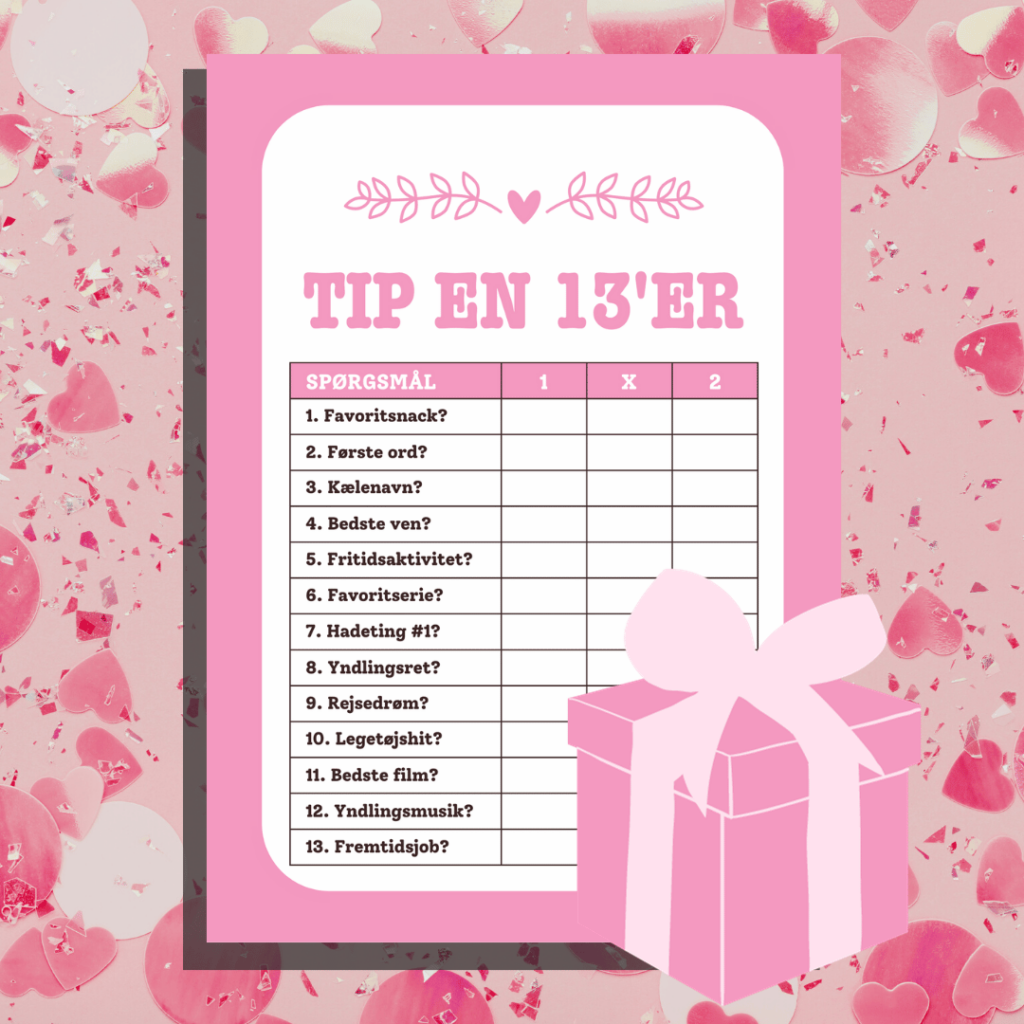 Sjov underholdning: Tip en 13'er til konfirmation - Lou Noire