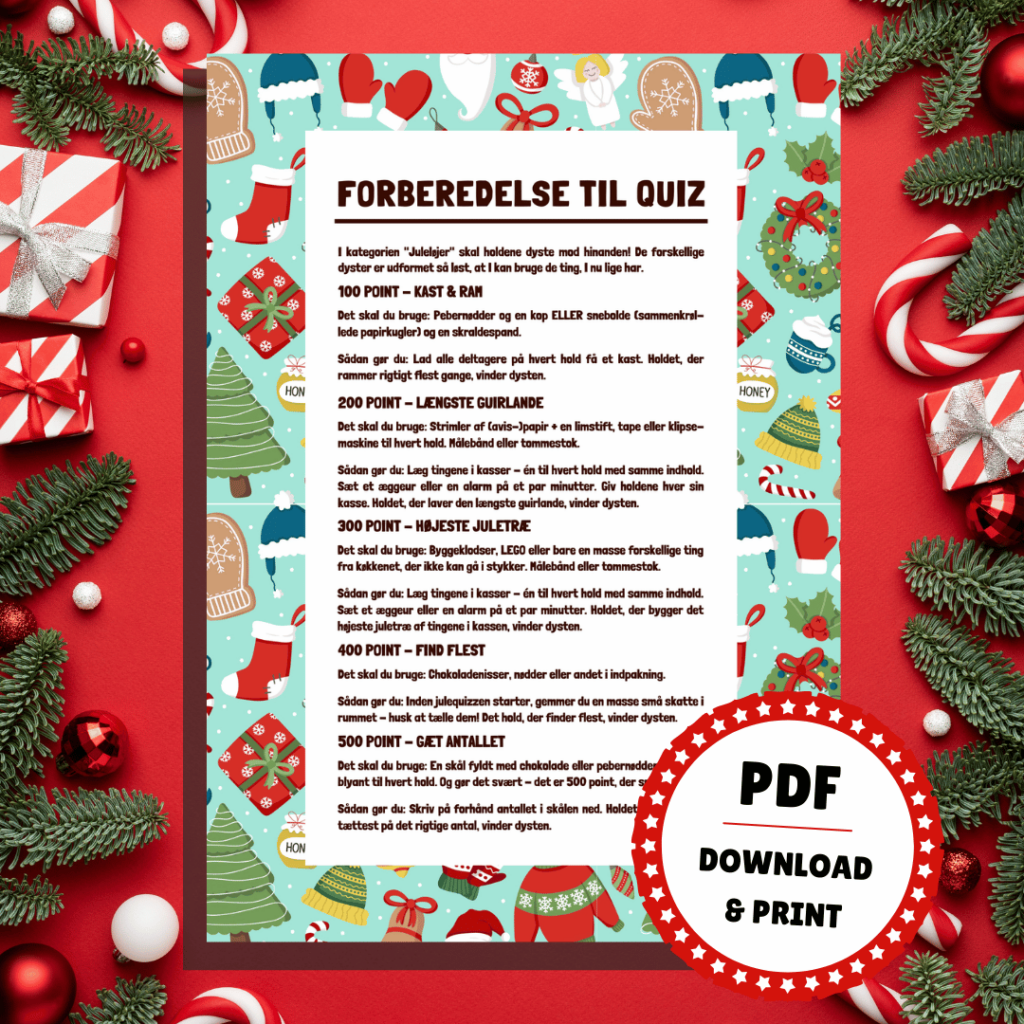 Den Store Julequiz 4 - for hele familien - Lou Noire